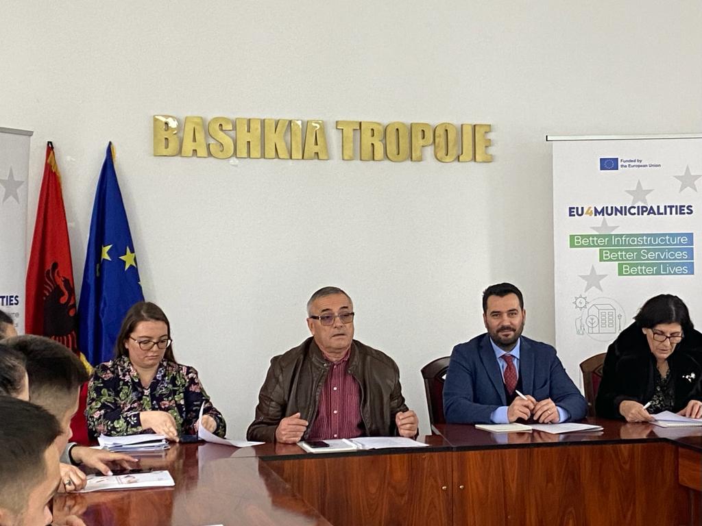 Këndi i BE - Bashkia Tropoje